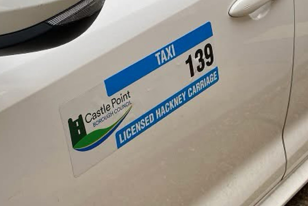Castle Point Borough Council updates taxi and private hire licence ...