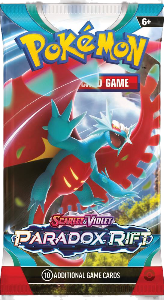 Paradox Rift Booster Pack (SV04) - Pokémon Trading Card Game | Polk ...