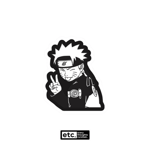 Naruto Peace Sticker | Buy best quality stickers and posters