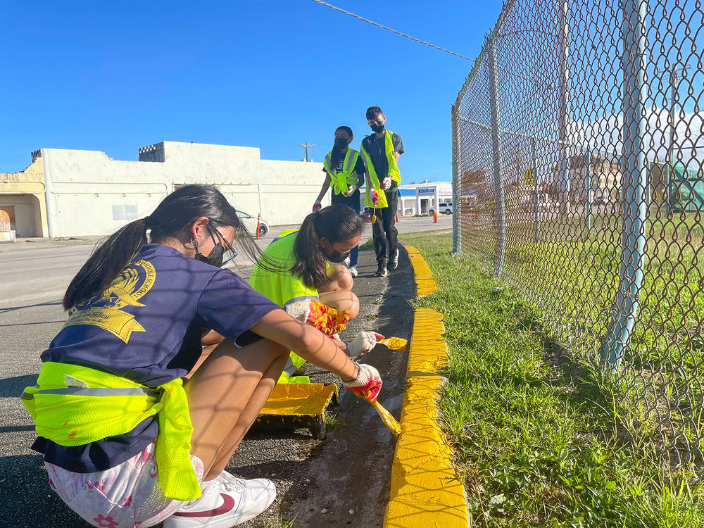 Hopwood Middle School Students Rehabilitate School Curbs hopwood-middle-school-students-rehabilitate-school-curbs