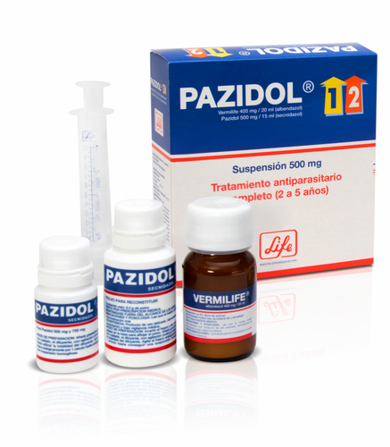 Pazidol Susp 2-5 años | Hospital Adventista Quito