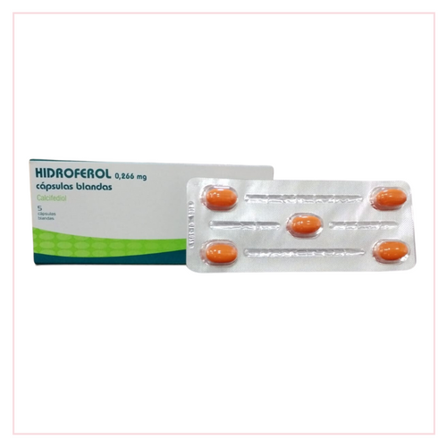 Hidroferol 0.266mg caps blandas caj*5 | Hospital Adventista Quito
