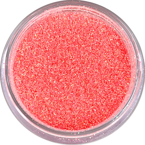 Iridescent Fluorescent Peach 204 | Glitter World