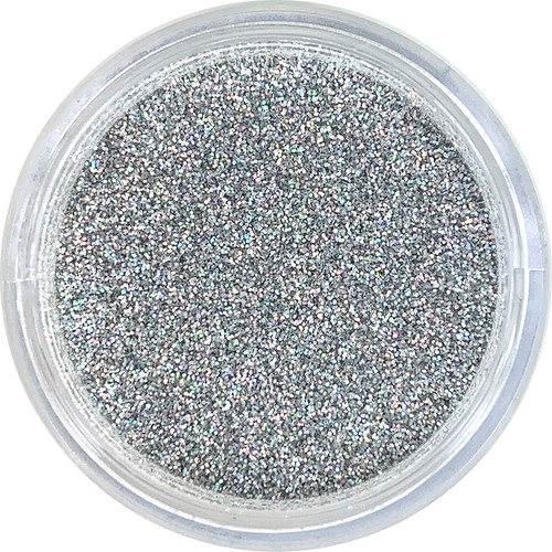 G001-L Laser Silver Star | Glitter World