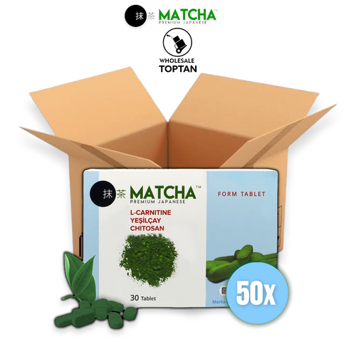Matcha Form L-Carnitine Tablet, 50 Kutu/Box (Wholesale-Toptan) | Matcha ...