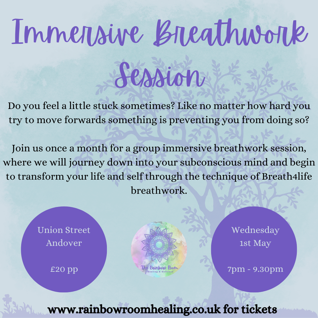 Immersive Breathwork Session - Andover | The Rainbow Room Hea