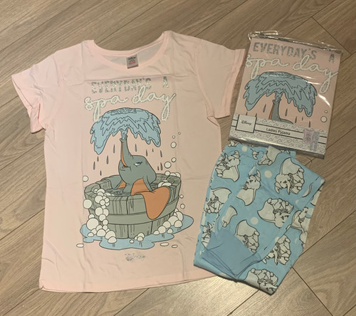 Ladies Dumbo Spa Day Pyjamas | Karens Pyjamas