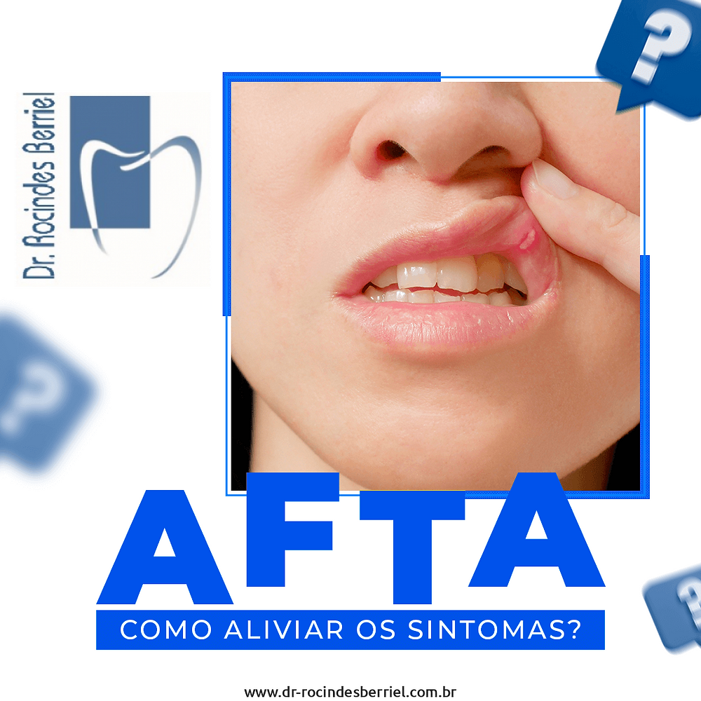 Afta - Como aliviar os sintomas?