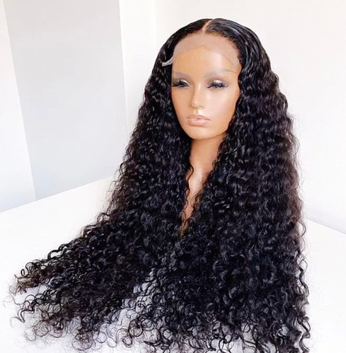 Deep Wave 28”inch HD Frontal Wig | CrystalBeautyHairExt