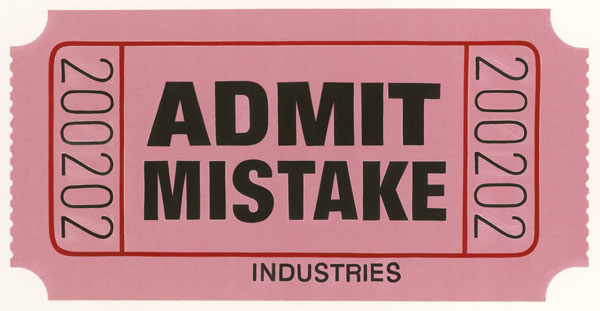 Admitting You Are Wrong - Hasseman Marketing