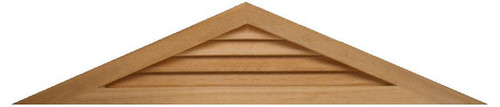 GVP484 - 84" base 4/12 pitch Triangle Gable Vent | woodgablevent
