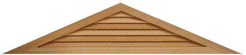 GVP4120 - 120" base 4/12 pitch Triangle Gable Vent | woodgablevent
