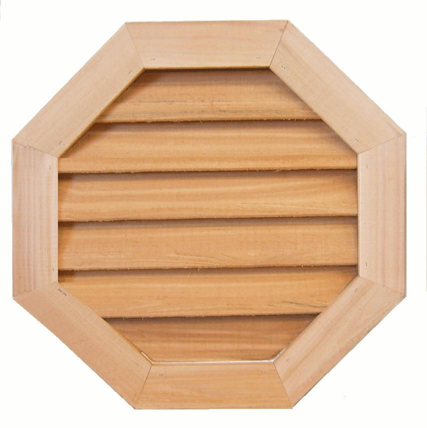 GVO20 - 20" Octagon Gable Vent | woodgablevent