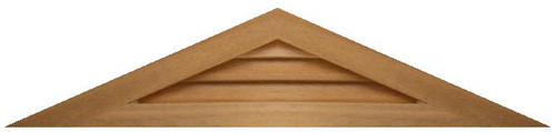 GVP460 - 60" base 4/12 pitch Triangle Gable Vent | woodgablevent
