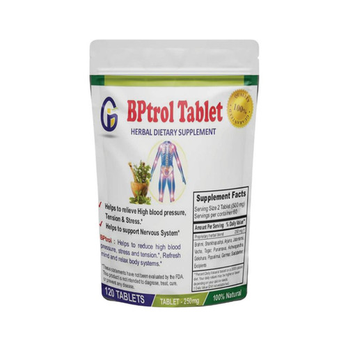 BPtrol Tablet | 120 Tabs | Nutraherbusa