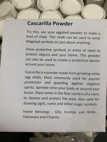 Cascarilla Powder (Protection) You Get 2 | MLD