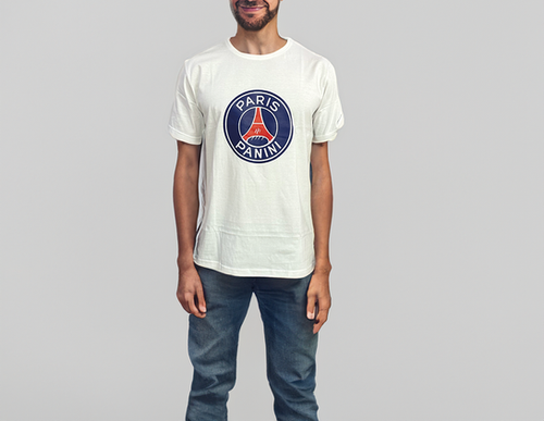 White Tee Shirt | Paris Panini
