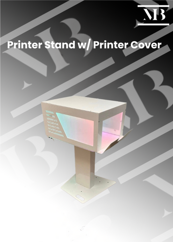 M2 LYTE Printer Stand with LED Photo Booth Printer Cover