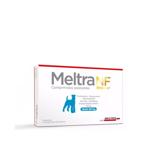 Meltra NF hasta 60Kg x 3 comprimidos | Don Perro