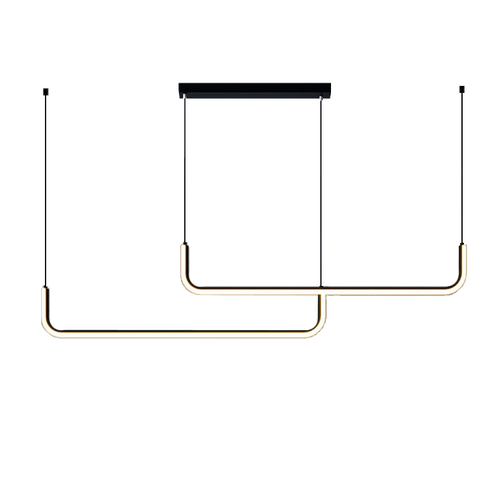 Minimal Modern LED Pendant Strip Light | Unique's Co.