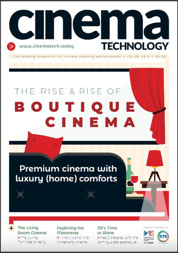 Annual Subscription to Cinema Technology Magazine - BKSTS/IMIS Member ...