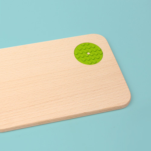 Frühstücksbrettchen mit Intarsie - Klemmbaustein Brett mit LEGO Platte ...