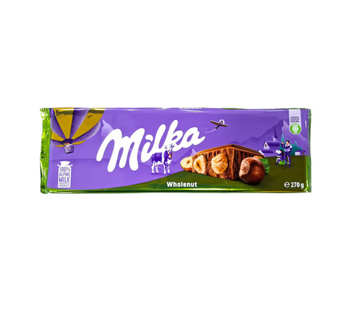 Milka Wholenut Tablet 270g | Valentina
