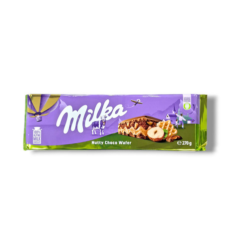 Milka Nutty Choco Wafer 270g | Valentina