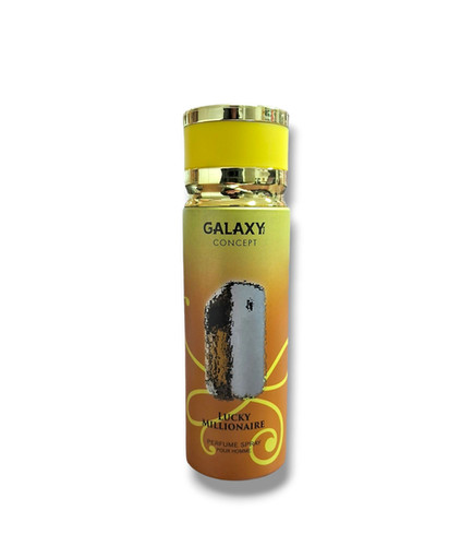 Perfume Spray GALAXY Lucky Millionaire For Man 200ml | Valentina