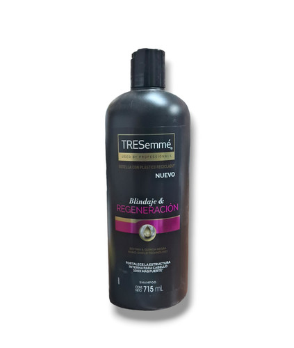 TRESemmé Shampoo Blindagem & Regeneração Biotina & Quinoa Negra 715ml ...