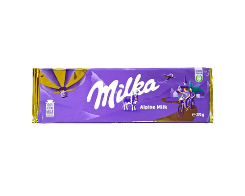 Milka Alpine Milk Tablet 270g | Valentina
