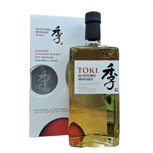 Whisky Suntory Toki + Highball Glass 700ml | Valentina