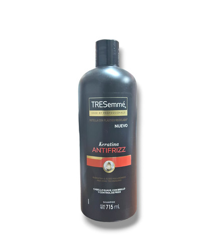 TRESemmé Shampoo Keratina Antifrizz Queratina & Ácido Hialurónico 715ml ...