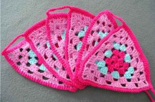 Guía de banderines rosa | puntocrudo