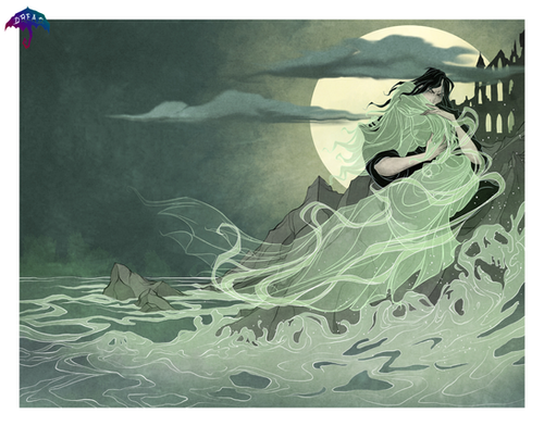 Annabel Lee (Gothic Poetry) | Dread Illustrations