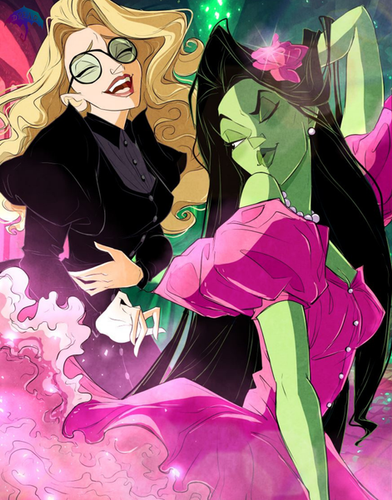 Wicked! Switching Spell! | Dread Illustrations