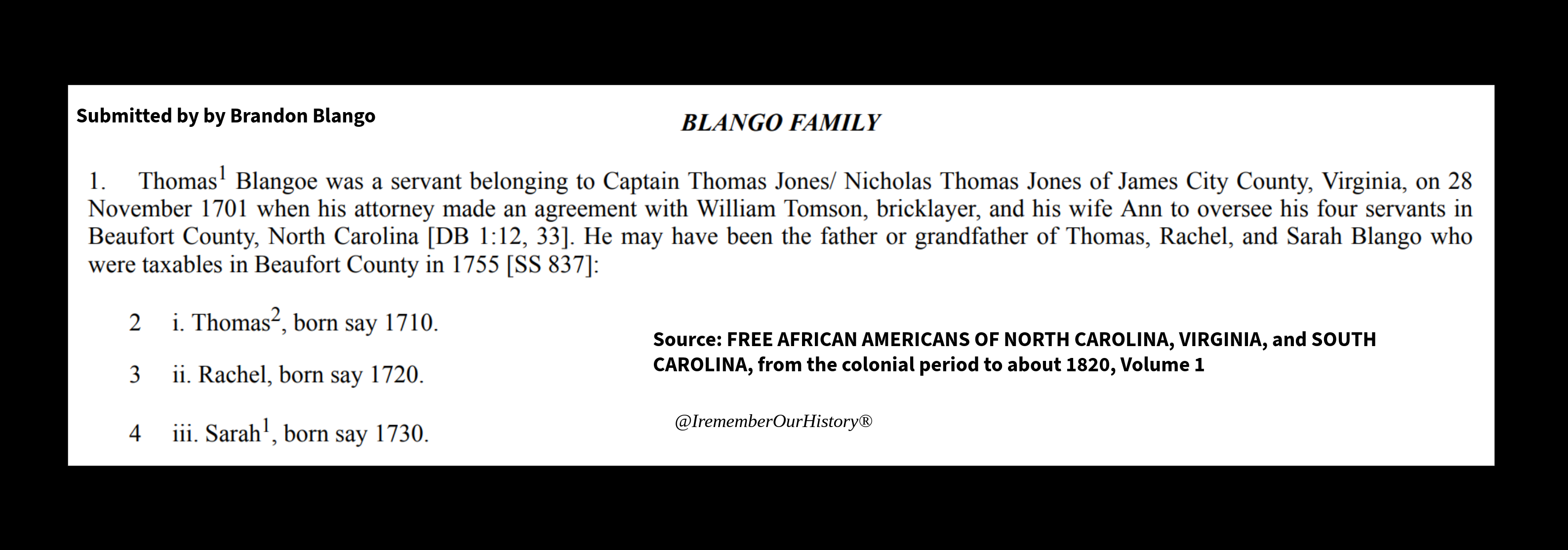 The Blango Family | HawleyMuseum