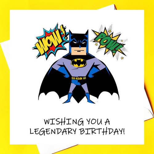 BATMAN'S LEGENDARY BIRTHDAY | Quackingcards