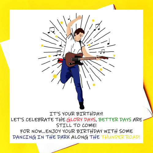 Bruce Sprinsteen Birthday * dancing in the dark* * The Boss ...