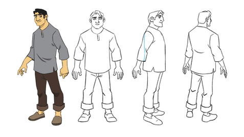 Character Designs | Reddooranimationinc