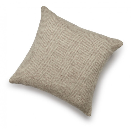 Tweedmill Herringbone Wool Cushion | The Flying Fox