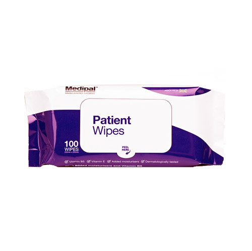 100 Wipe Soft Pack - Patient Care Wipes | pharma-land