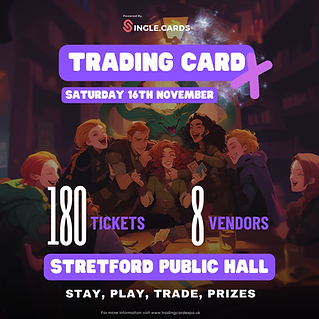 TCG Events Calendar | UK Card Shows