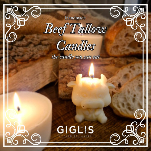 Handmade Beef Tallow Candle | Gigli's