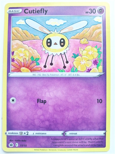Pokemon Cards 11/15 Cutiefly | Desirable Cards