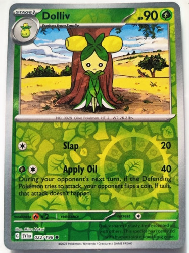 Pokemon Cards 022/198 Dolliv | Desirable Cards
