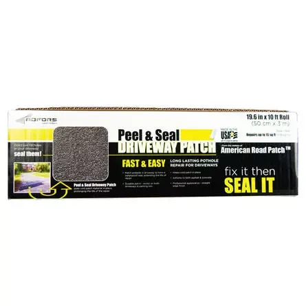 Peel and Seal DIY Road Patch - 3m Long by 50 cm wide Strip | Asphalt in ...