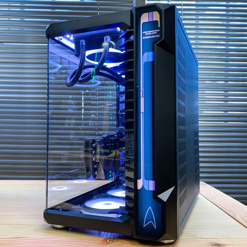 Geek Machine™ - Star Trek Edition PC Case (BLACK) | Hardware Heaven