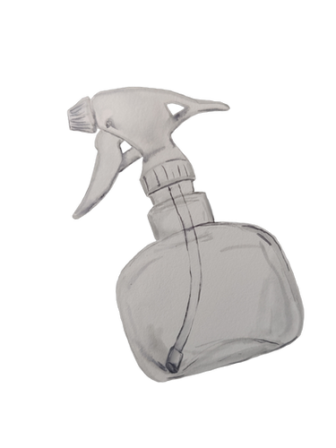 Spray Bottle Sticker | Rebel Unicorn Crafts