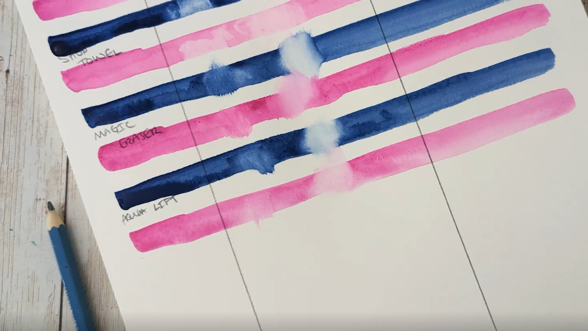 WHAT'S THE BEST WAY TO LIFT WATERCOLOR?